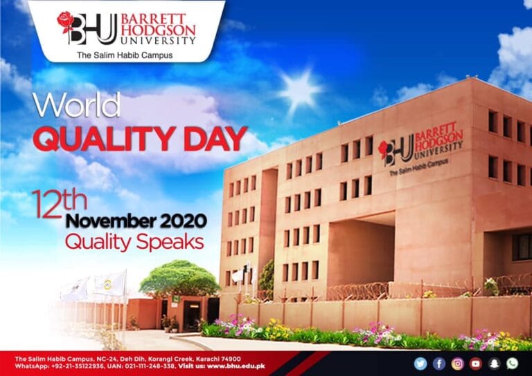 World Quality Day - Salim Habib University