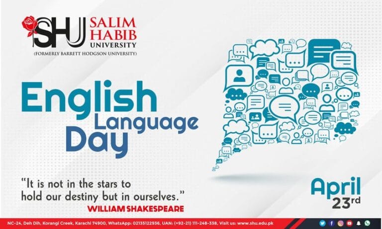 English Language Day - Salim Habib University