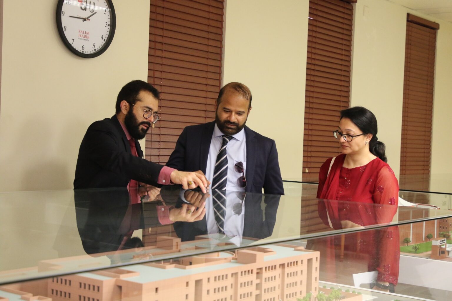 Visit from Vital Pakistan Trust - Salim Habib University