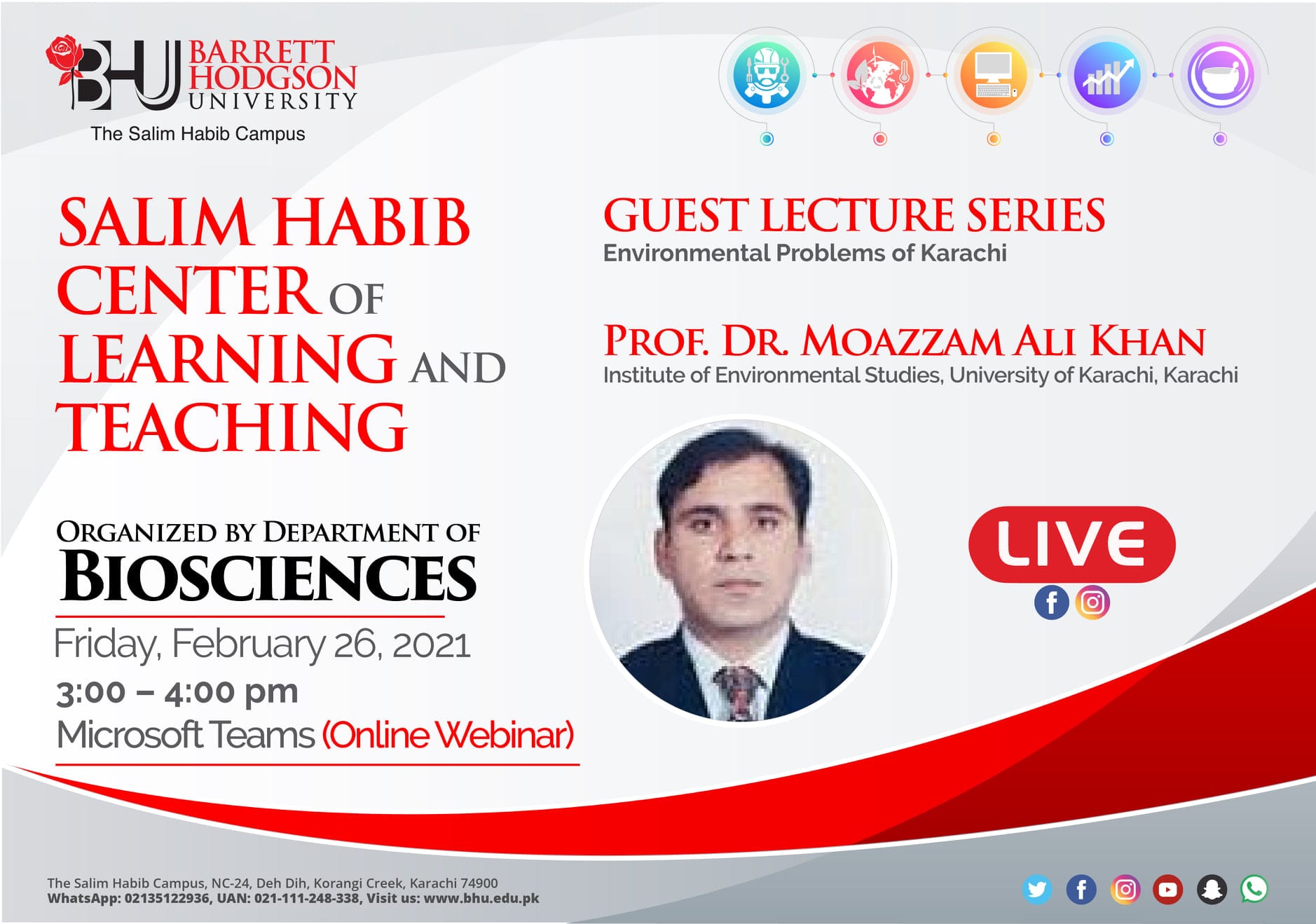 CLT on Environmental Problems of Karachi