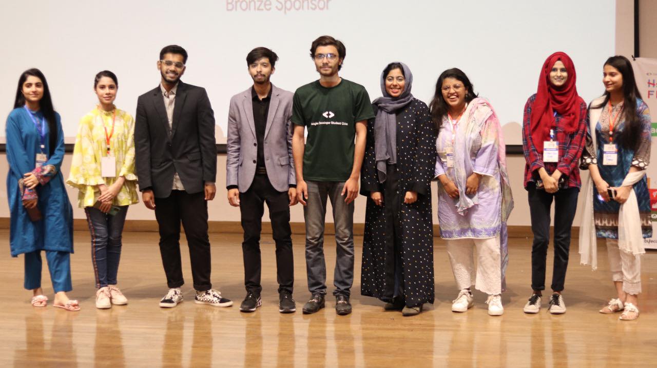 Eman Ahmed, Vice President of HackFest 22, successfully oversees three ...