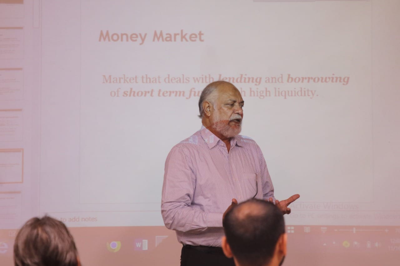 CLT Guest Lecture Series – Stock Exchange – Functions Trading & Settlement by Mr. Shahid Ali ...