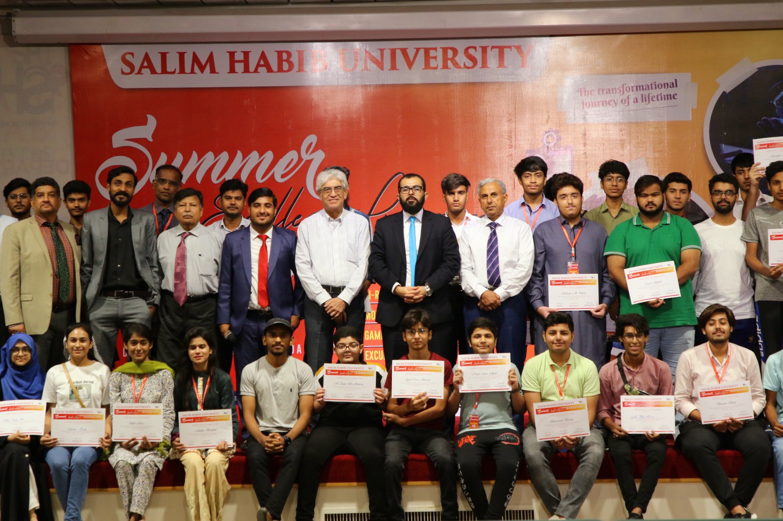 Summer Excellence Program – Closing Ceremony – Salim Habib University