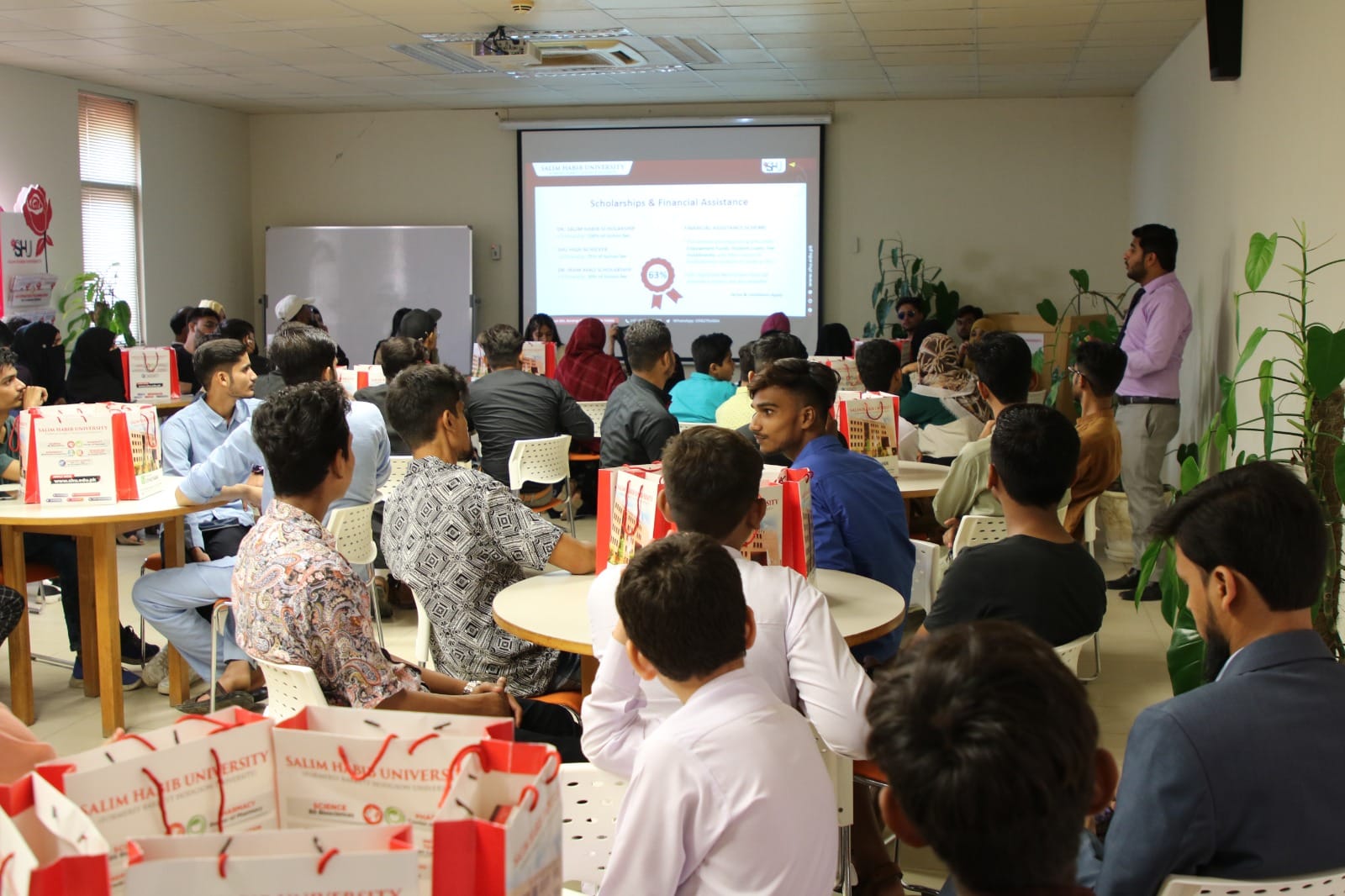 Visit from The Creative Institute – Salim Habib University