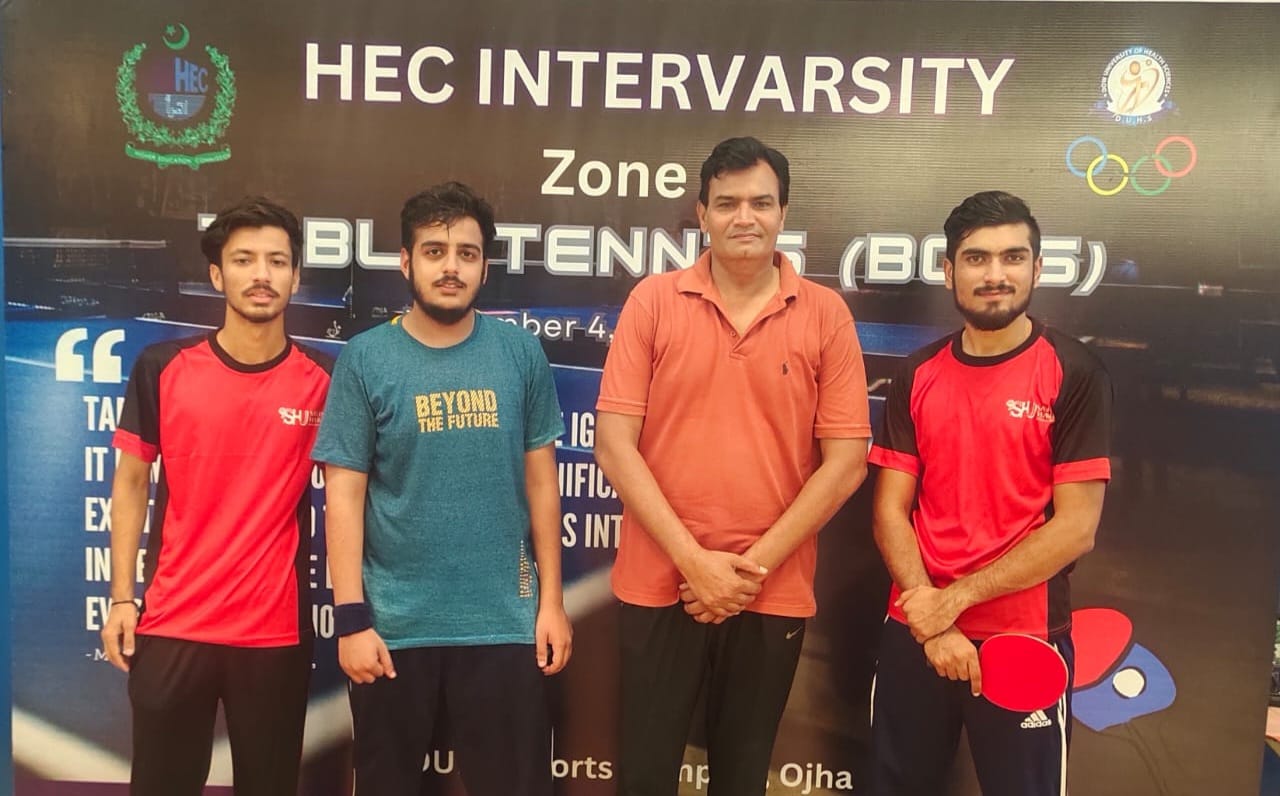 SHU Table Tennis Team Places 4th at HEC Intervarsity Tournament