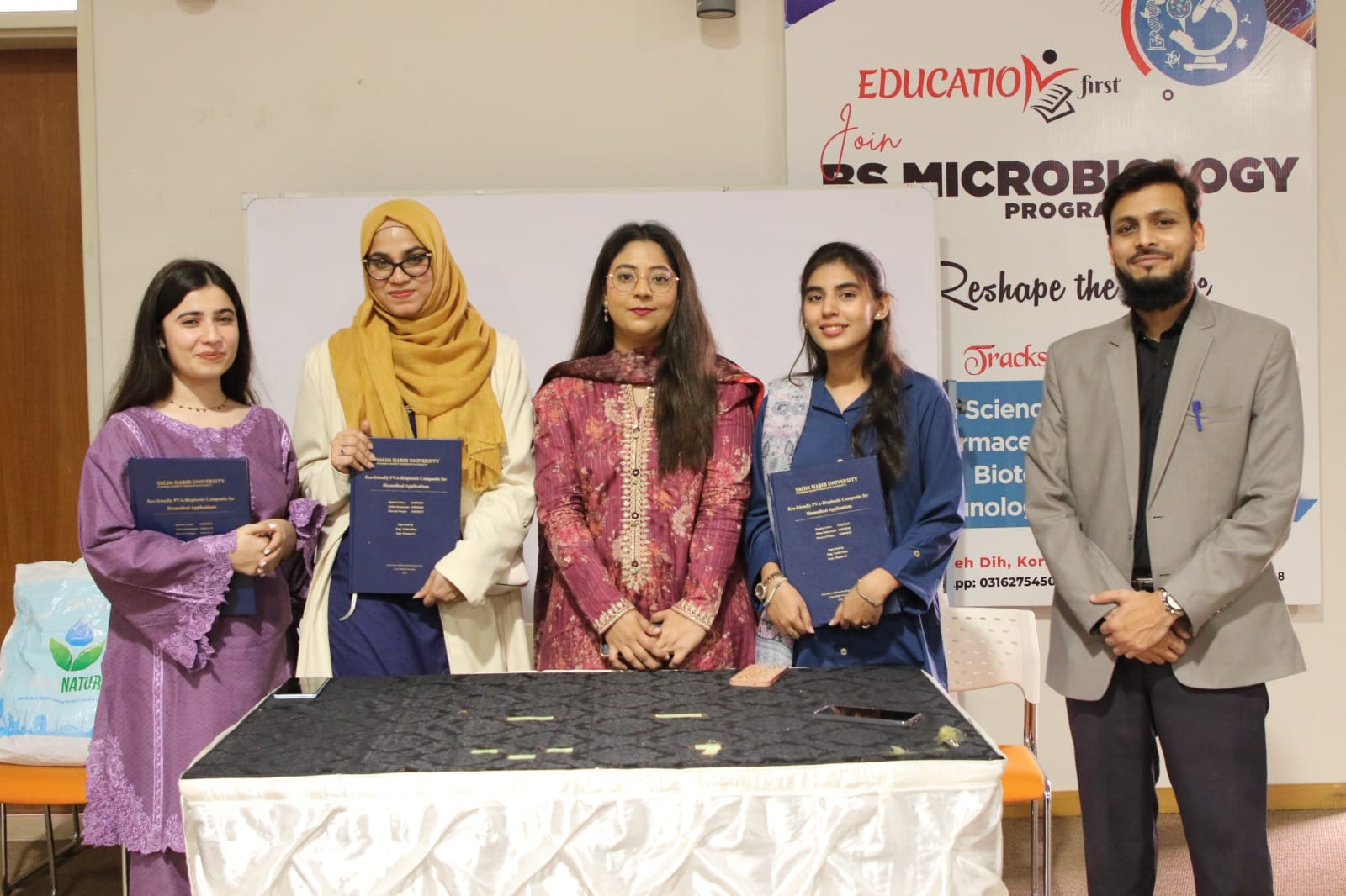 Biomedical Engineering Final Year Project Expo – Salim Habib University