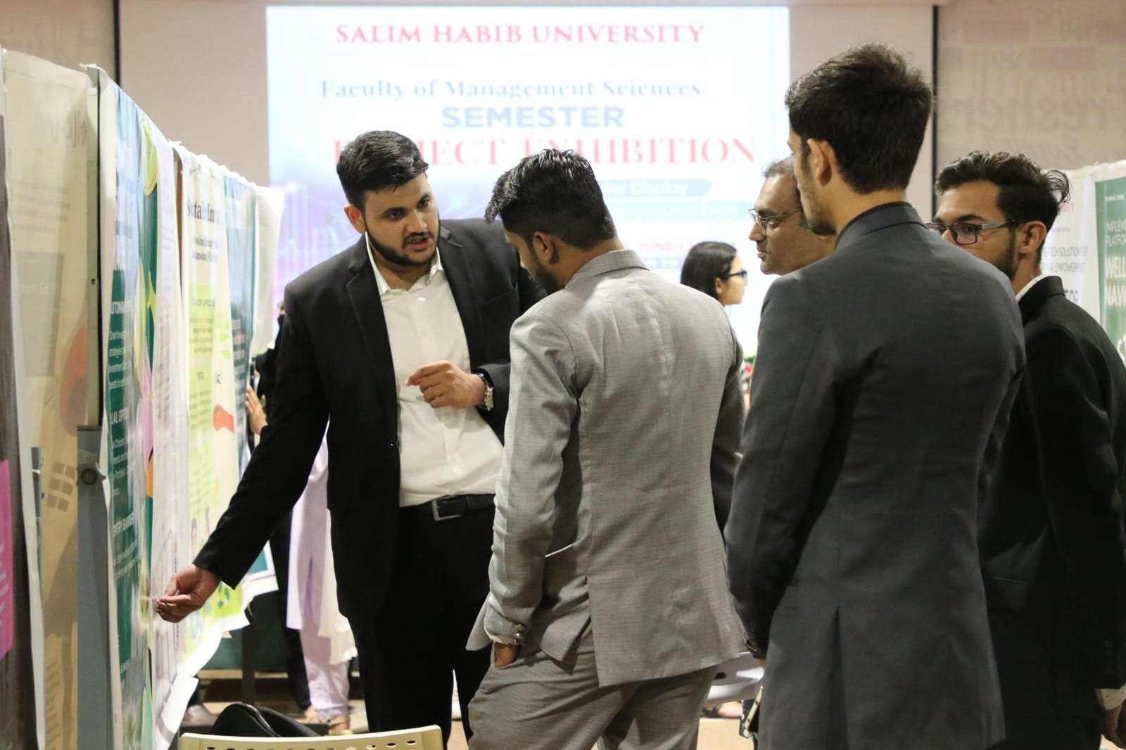 Management Sciences Semester Project Exhibition – Salim Habib University