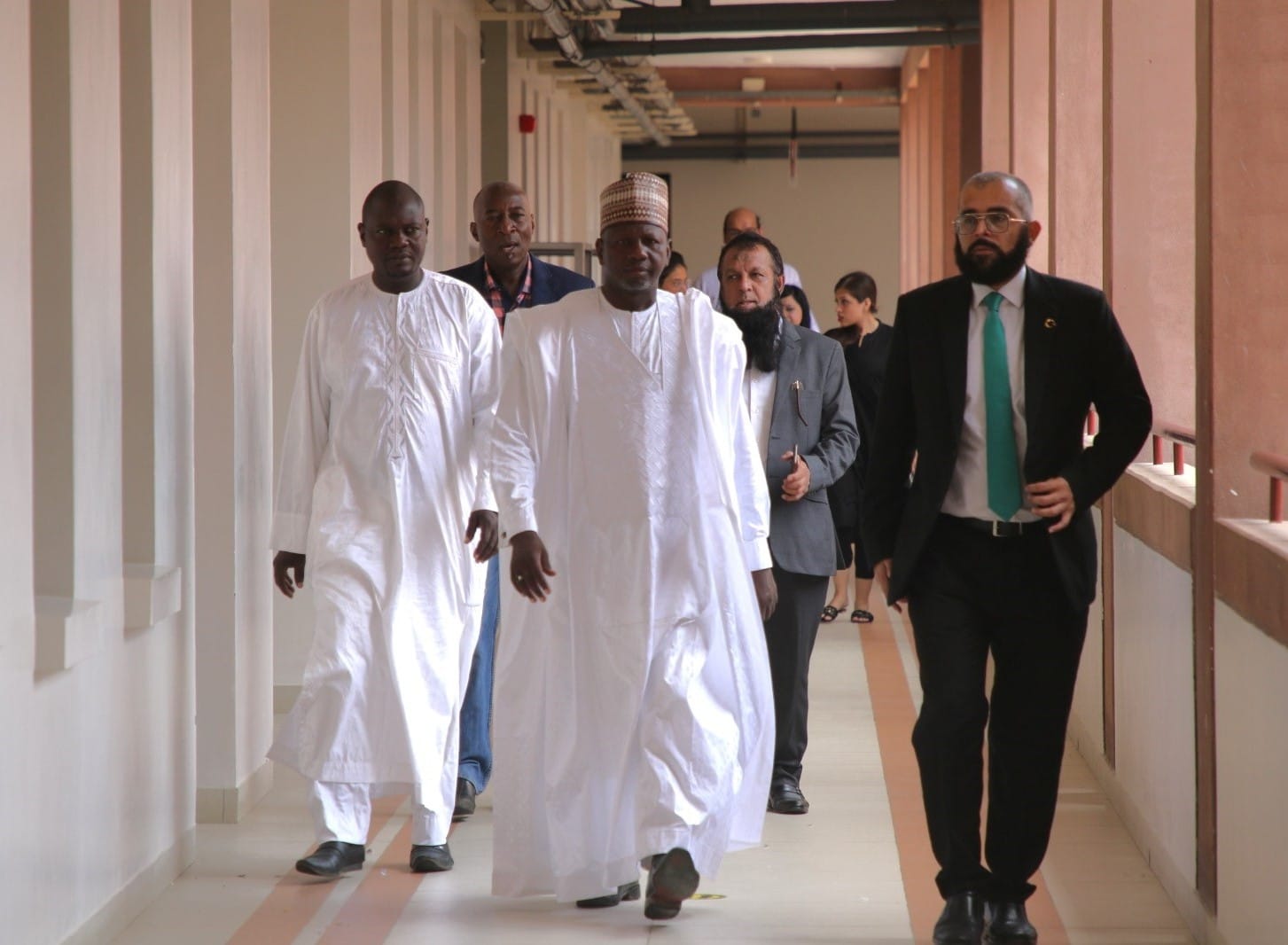 Visit of Delegation from Niger – Salim Habib University