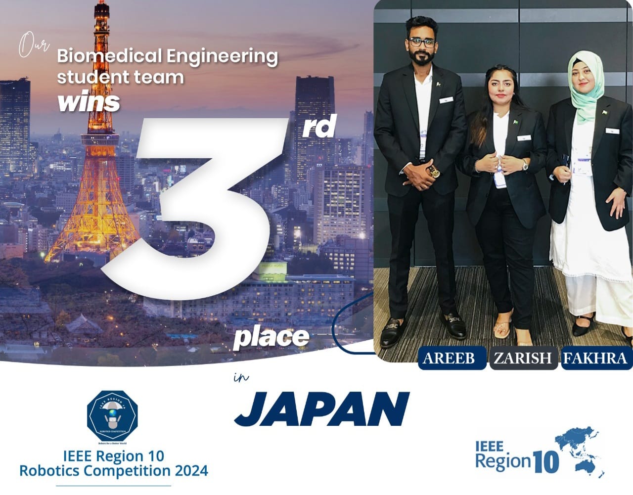 Biomedical Engineering Student Team Wins 3rd Place at IEEE Region 10 ...