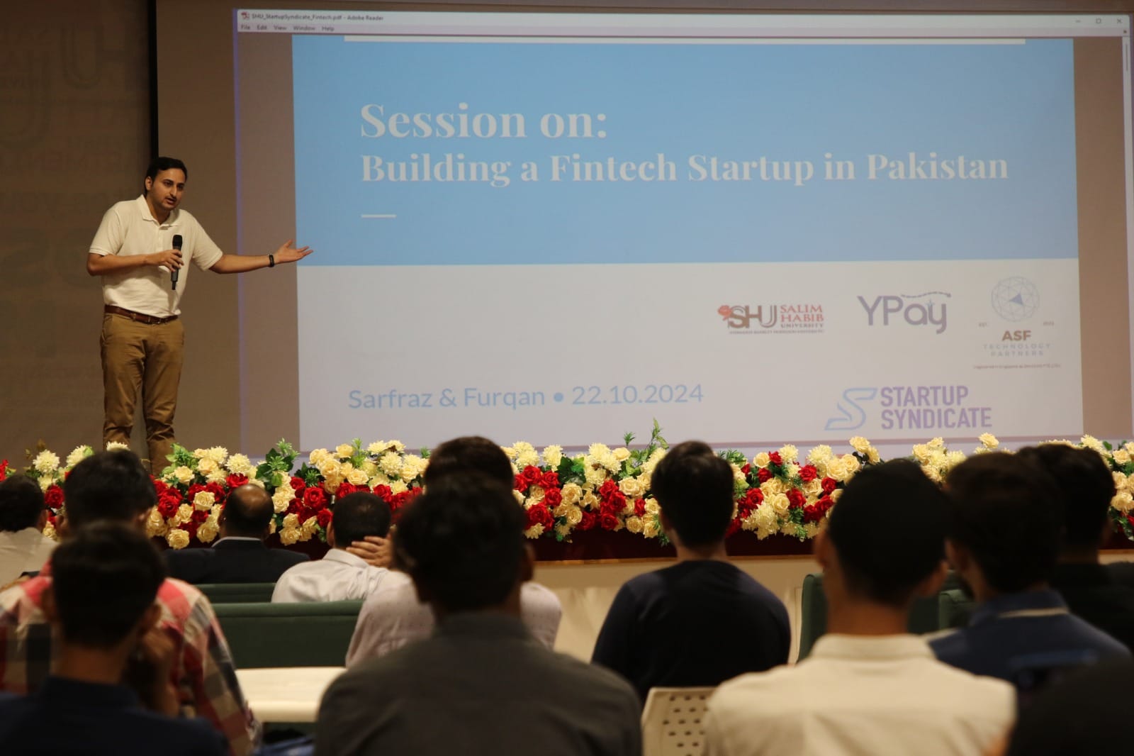 CLT Workshop – Building Your First Fintech Startup – Salim Habib University