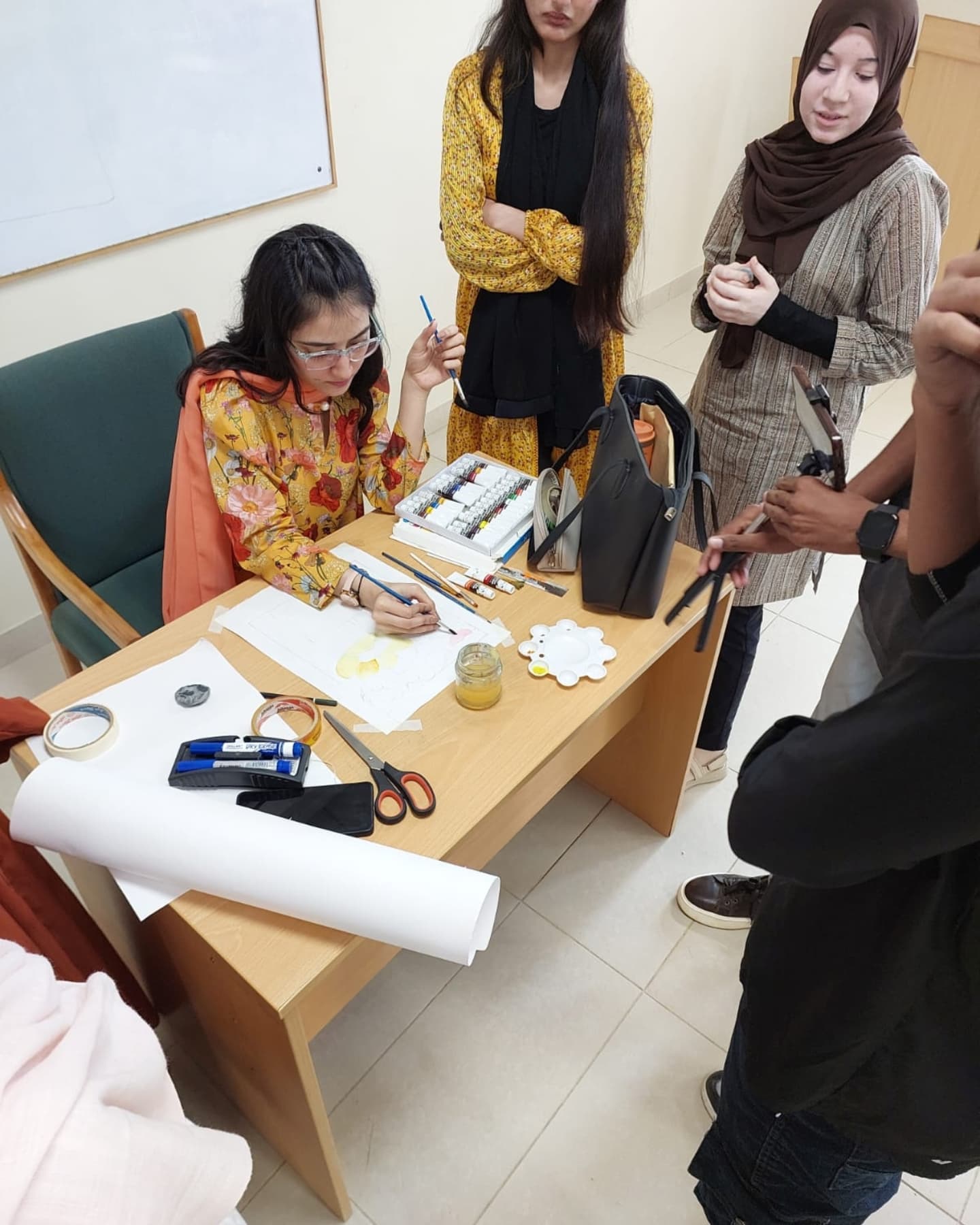 Hands-On Training: Watercolor Workshop – Salim Habib University