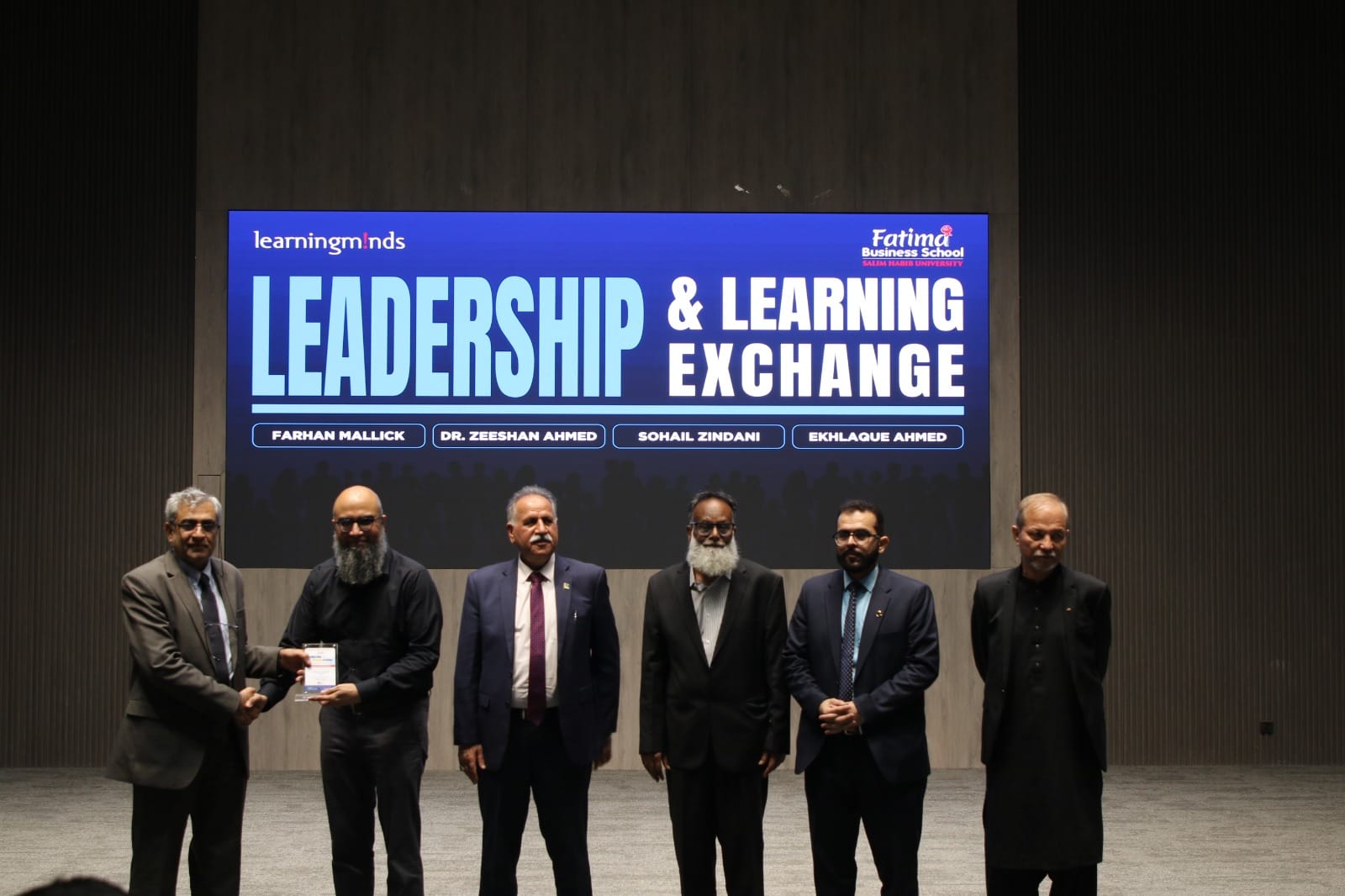 Session – Leadership & Learning Exchange – Salim Habib University
